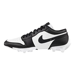 nike men's jordan 1 mid tb football cleats white/black-panda fj6245-100 13