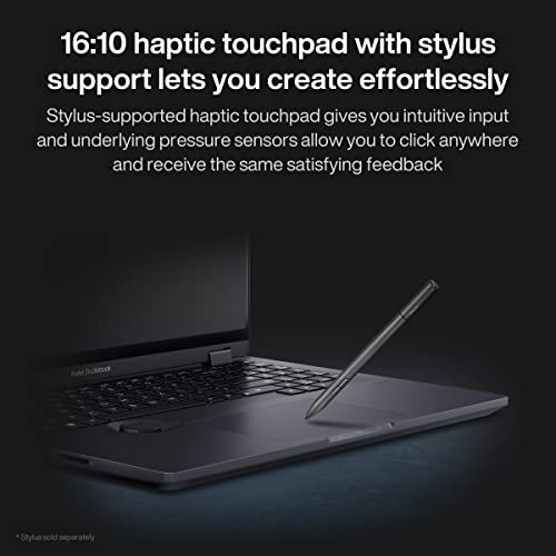 ASUS 2023 ProArt StudioBook 16 OLED Laptop, 16” 3.2K OLED Touch Display, Intel Core i9-13980HX CPU, Nvidia GeForce RTX 4060 GPU, 16GB DDR5 RAM, 1TB SSD, Windows 11 Home, H7604JV-PS94T, Mineral Black