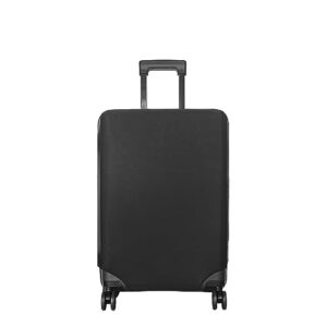 megaraise travel luggage cover suitcase cover protector anti-scratch suitcase cover fits 18-32 inch luggages (black, l(27-30 inch luggage))