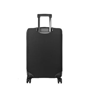 Megaraise Travel Luggage Cover Suitcase Cover Protector Anti-scratch Suitcase Cover Fits 18-32 Inch Luggages (Black, L(27-30 inch luggage))