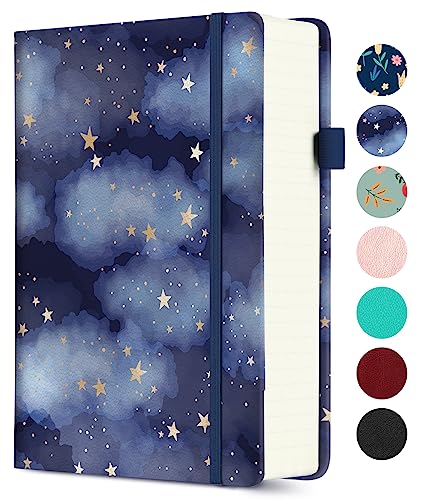 Journal Notebook For Writing,320 Pages Lined Hardcover Leather Journals For Women Men,Notebooks College Ruled For Work Organization,Note Taking (5.7" X 8.3")-You Are My Star