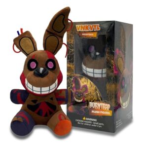 VNKVTL Burntrap Plush Birthday Gift for Kids, Spring Trap Plush with Soft and Comfortable Cotton, Décor Plushtrap Plush, Burntrap for All Ages, 7 Inch Game Plush.