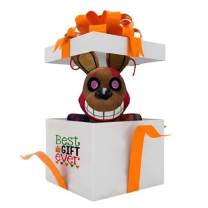 VNKVTL Burntrap Plush Birthday Gift for Kids, Spring Trap Plush with Soft and Comfortable Cotton, Décor Plushtrap Plush, Burntrap for All Ages, 7 Inch Game Plush.