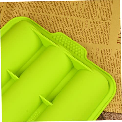 UPKOCH Cookie Cutters Muffin Top Pans for Baking Soap Silicone Molds Mini Pan Silicone Cake Mould Bread Form Pan Bread Stick Baking Mould Kitchen Baking Tool Toast Tray Baking Mold Jelly