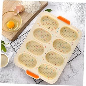 UPKOCH 1pc Roll Non Stick Baking Sheet Mini Muffins Silicone Cake Pan Oven Baking Cupcake Pan Muffin Bakeware Pan Silicone Bread Mold DIY Baking Molds Silicone Cake Baking Mold Brownie