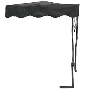 MOOFI Mobility Scooter Sun Shade Canopy, Tear-Resistant Anti-UV Waterproof Accessory Sun Shade for Scooters & Power Chairs (Works with 1" X 1" Hitch Receiver Equipped) 37.4" x 28" x 53.2”