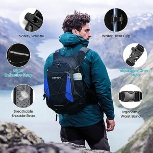 Hydration Backpack, Hydration Pack with 2L Water Bladder, Lightweight Insulated Hiking Backpack with Water Bladder, FRITTON High Flow Bite Valve Hydration Bladder for Hiking Running Cycling