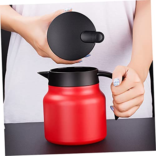 FELTECHELECTR Stainless Steel Pot Small Coffee Machine Simple Coffee Maker Electric Kettle Tea Pot Hot Water Kettle Vacuum Water Kettle Stainless Steel Tea Kettle Water Jug Coffee Kettle