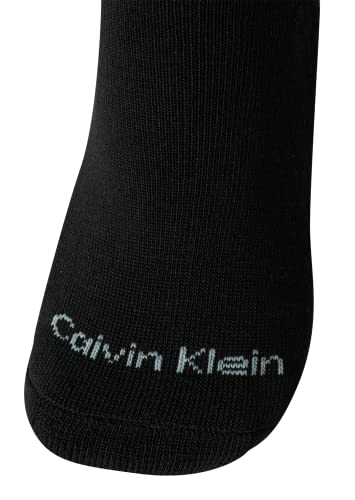 Calvin Klein Women's Athletic Socks - Lightweight Performance No Show Socks (12 Pack), Size Shoe Size: 4-10, White/Black