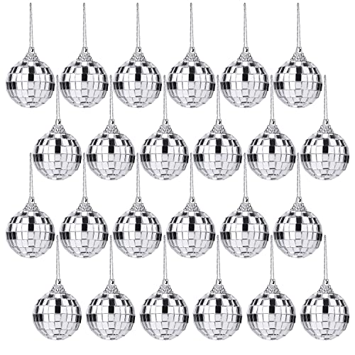 Christmas Decorations Mini Disco Ball Party Decorations - Mini Christmas Ball Decorations, Disco Ball Decorations - Disco Balls for Parties, Festivals, Weddings, Dance and Music Festivals (1.6)