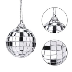 Christmas Decorations Mini Disco Ball Party Decorations - Mini Christmas Ball Decorations, Disco Ball Decorations - Disco Balls for Parties, Festivals, Weddings, Dance and Music Festivals (1.6)