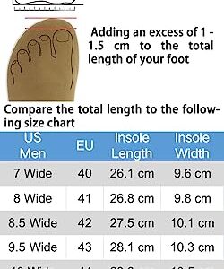 WHITIN Wide Toe Box Barefoot Sneakers for Men Slip on Fashion Canvas Minimalist Shoes Zero Drop Sole Size 9.5 Width 10W Casual Walking All Black 43