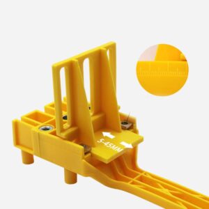 Beeiee Kit Self Centering Dowelling Wood Dowel Hole Drilling Guide, Self Centering Dowelling Jig