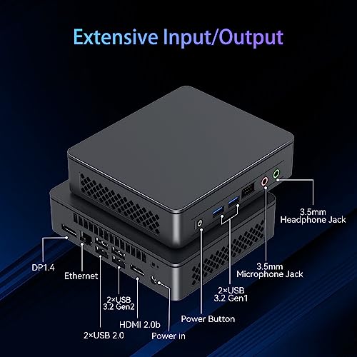 𝙞𝙣𝙩𝙚𝙡 NUC 11 Mini PC Celeron N5105 4 Cores 4 Threads Up to 2.9 GHz Mini Computer UHD Graphics Dual 4K and Mini PC Windows 11 Pro Ultra-Low Power 15W TDP (NUC11ATKC4) (Atlas 8GB+256GB)