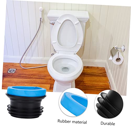 OSALADI 1pc Toilet Seal Sealing Washers Toilet Tank Seal Toilet Bowl Ring Seal Closestool Ring Toilet Seat Replacement Gasket Toilet Seat Seal Rings Toilet Seat Fixing Bolts Clay Hinge