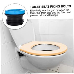 OSALADI 1pc Toilet Seal Sealing Washers Toilet Tank Seal Toilet Bowl Ring Seal Closestool Ring Toilet Seat Replacement Gasket Toilet Seat Seal Rings Toilet Seat Fixing Bolts Clay Hinge