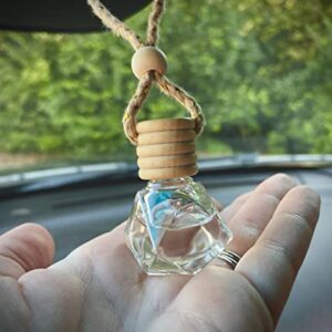 Hanging Fragrance Diffuser (Apple & Cinnamon) | Cute Car Accessory | Long-Lasting Scent | Air Deodorizer, Freshener