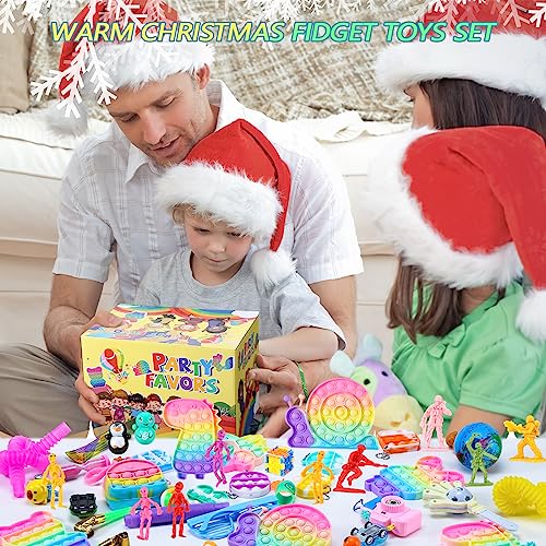 640Pcs Party Favors for Kids, Fidget Pack Goodie Bags Bulk Toys Treasure Box for Boys and Girls, Birthday Party Stocking Stuffers, Pinata Filler Stuffers Toys for Classroom Carnival Prizes Gifts