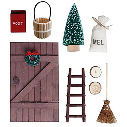 with Ornaments DIY Xmas Felts Tree for Kids Wall Door Home Decor Christmas Decorations Trees