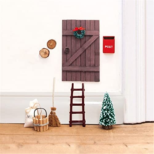 with Ornaments DIY Xmas Felts Tree for Kids Wall Door Home Decor Christmas Decorations Trees