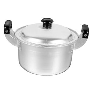 rorpoir vintage aluminum pot stock pot small pot with lid soup pot with lid aluminum pans with lids korea noodle pot small pasta pots ramen cooking pot quick heating ramen pot stockpot 16c