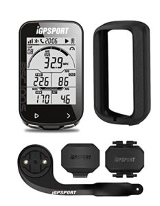 igpsport bsc100s bicycle/bike computer wireless, 2.6-inch lcd display gps bike computer (set)