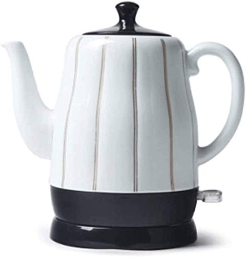 FairUo Kettles for Boiling Water 1.7L Retro Jug, Cooks Water Fast for Tea, Coffee, Soup, Removable Base, Ceramic Cordless Kettle Teapot