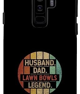 Galaxy S9+ Husband Dad Lawn Bowls Legend Vintage Case