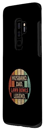 Galaxy S9+ Husband Dad Lawn Bowls Legend Vintage Case