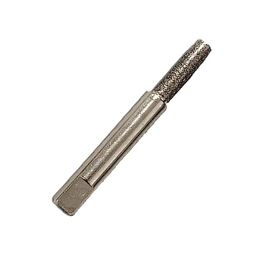 IEUDNS Chain Saw Sharpening Stone Grinding Bits, Easy to Install, Chain Saw Sharpening Rotary Bit Burr Stone File for Carving,DIY Chain Saw Grinding, 4.5mm