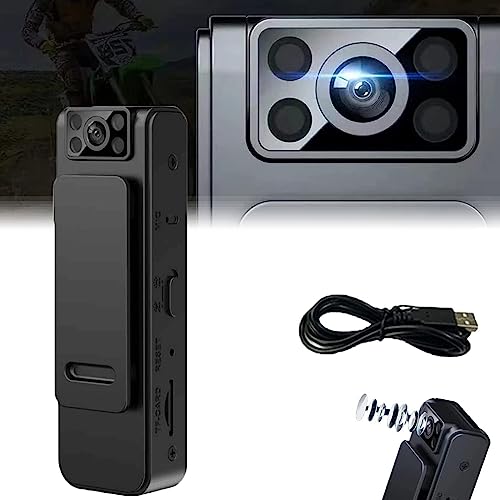 2023 New Hd 1080p Noise Reduction Camera - Portable Wearable Video Recorder - Convenient Back Clip Night Vision Recorder (Basic Version)