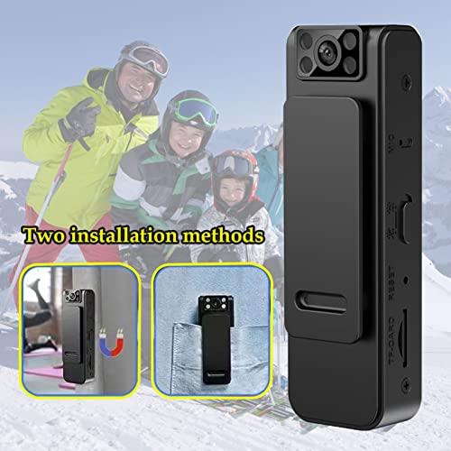 2023 New Hd 1080p Noise Reduction Camera - Portable Wearable Video Recorder - Convenient Back Clip Night Vision Recorder (Basic Version)