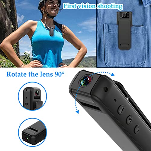 2023 New Hd 1080p Noise Reduction Camera - Portable Wearable Video Recorder - Convenient Back Clip Night Vision Recorder (Basic Version)