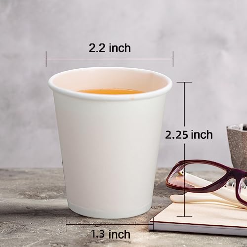 Cxsel 【100 pack 3 oz】 paper cups, 3 oz paper cups 3 oz mouthwash cups small paper cups 3 oz paper cups 3oz bathroom paper cups 3 oz paper cups 3 oz bathroom cups paper rinse cups 3 oz paper cups 3 oz