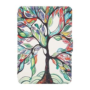 Ebook Reader Covers, Kindle Case Protective Practical Exquisite Workmanship Concise Elegant for Kindle Paperwhite (Love Tree)