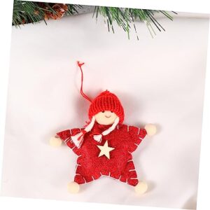 1 Pair Plush Doll Christmas Ornaments Christmas Decor Christmas Stuffed Ornament Christmas Elves Dolls Christmas Hanging Ornaments Christmas Pendants Christmas Felt Ornament