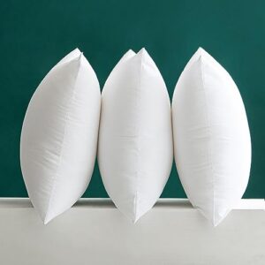 MIULEE 12x24 Pillow Inserts Throw Pillow Inserts Set of 2 12 x 24 Inches Pillow Inserts Square White Decorative Throw Pillows for Couch Sofa Bed