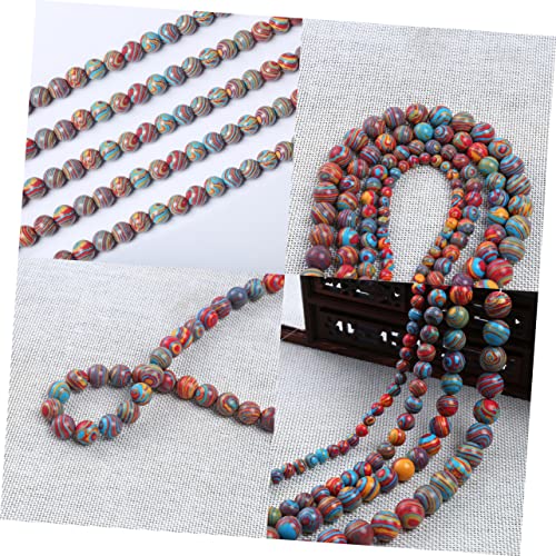 COHEALI 184pcs Natural Gemstone Beads Bracelet Beads Beaded Jewelry Loose Gemstones Beads DIY Accessories Kit Loose Beads Jewelry DIY Craft Beads Jewelry Making Bead Colored Stone Beads