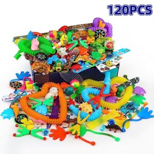 nicknack Kids Party Favors for Classroom Prizes Box Toys Assortment 120PCS Pinata Toy Fillers Fidget Toy Bulk, Carnival Prizes