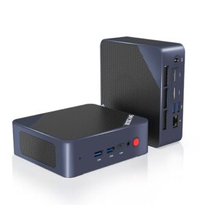 bosgame b95 mini pc intel 12th gen n95 (up to 3.4ghz) mini desktop computers w11 pro 16gb ram 512gb m.2 ssd, micro pc support 4k uhd dual hdmi & type-c, dual wifi 5, bt 4.2