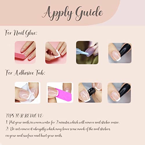 BABALAL Coffin Press on Nails Long Fake Nails Green Black Glue on Nails 24Pcs Ombre Ballerina Acrylic Nails for Women and Girls