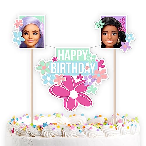 Amscan 9915479 Officially Licensed Barbie Sweet Life Cake Bunting