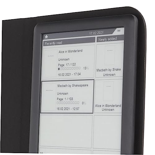 Enjoy hassle-free reading with Ereader 6in Ink Screen Ebook Reader featuring display & 8GB storage with protective.