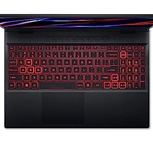 acer Nitro 5 15.6" 165Hz 2K QHD IPS Gaming Laptop (AMD Ryzen 7 6800H 8-Core 3.20GHz, 16GB DDR5, 2x512GB PCIe SSD (1TB), GeForce RTX 3070 Ti 8GB, Red Backlit KYB, WiFi 6, Win11Home) w/Dockztorm Dock