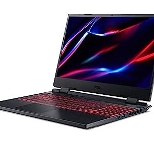 acer Nitro 5 15.6" 165Hz 2K QHD IPS Gaming Laptop (AMD Ryzen 7 6800H 8-Core 3.20GHz, 16GB DDR5, 2x512GB PCIe SSD (1TB), GeForce RTX 3070 Ti 8GB, Red Backlit KYB, WiFi 6, Win11Home) w/Dockztorm Dock