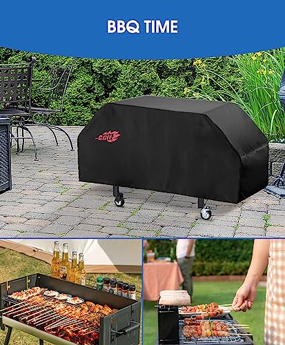 Griddle Cover for Blackstone Griddle, Epicmelody 36-inch 600D Heavy Duty Grill Cover for Outdoor Grill, Flat Top Grill Cover with Straps, Waterproof Grill Cover for Camp Chef and More 4-Burner Griddle