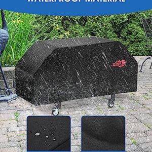 Griddle Cover for Blackstone Griddle, Epicmelody 36-inch 600D Heavy Duty Grill Cover for Outdoor Grill, Flat Top Grill Cover with Straps, Waterproof Grill Cover for Camp Chef and More 4-Burner Griddle