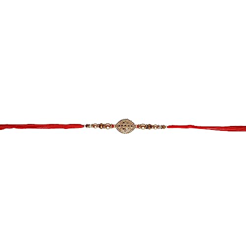 Rakhi Lumba set of 2 Rakhi for Brother and Bhabhi Bhaiya Bhai Rakhi Set of 2 Couple Pair Rakhi Dora Thread gift Pack for Raksha Bandhan gifts Rakhi Bracelet for Veera Brother Sister Festival Rakhi