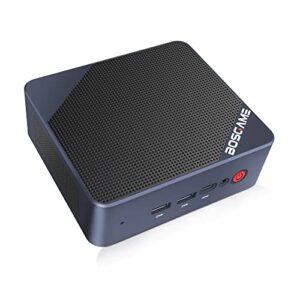 bosgame b95 mini pc intel 12th n95(up to 3.4ghz), 16gb ddr4 ram 512gb nvme ssd mini desktop computers, support triple display, 4 usb 3.2, 2 hdmi, rj45,2.4/5g wifi, 4k uhd