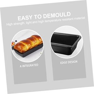 NOGRAX 2pcs Toast Box Bakeware Popsicles Molds French Bread Pan Aluminum Baking Pans Pan Bakeware Cupcake Baking Pan Loaf Bakeware Cake Pan Non-stick Bread Pan Kitchen Non-stick Bread Pan Baking Tray